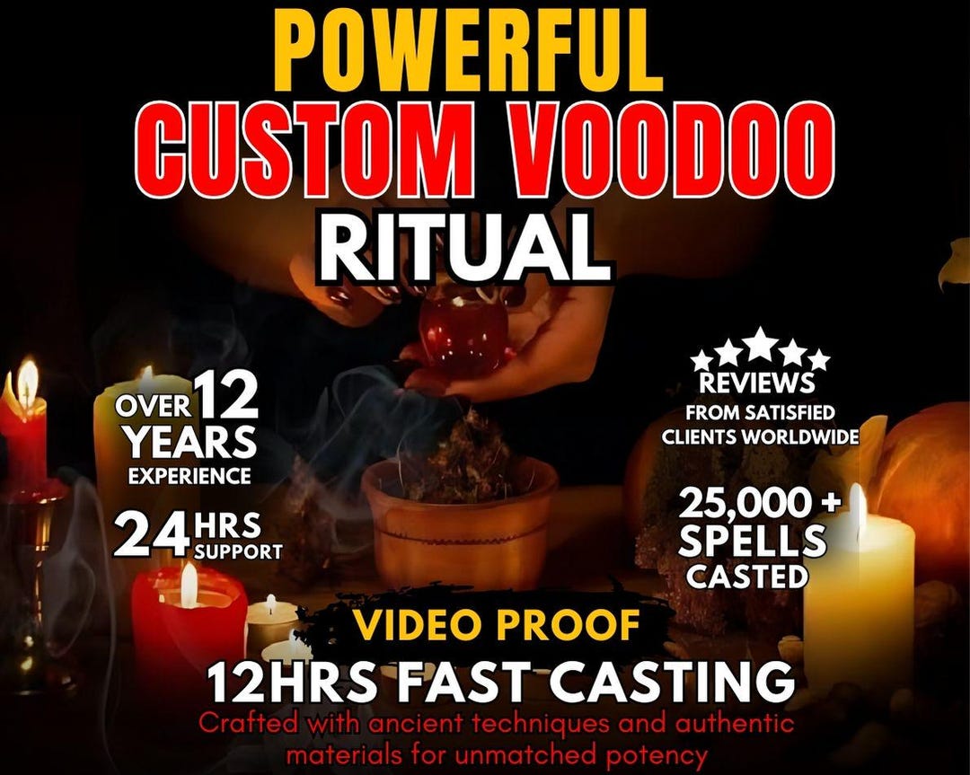 Powerful CUSTOM VOODOO RITUAL Voodoo Protection Spell Custom Spell ...
