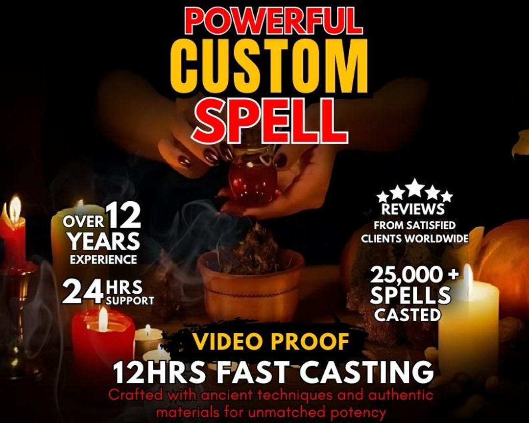 CUSTOM SPELL | CUSTOMIZED Casting | Enchantment | Personalized Spell ...