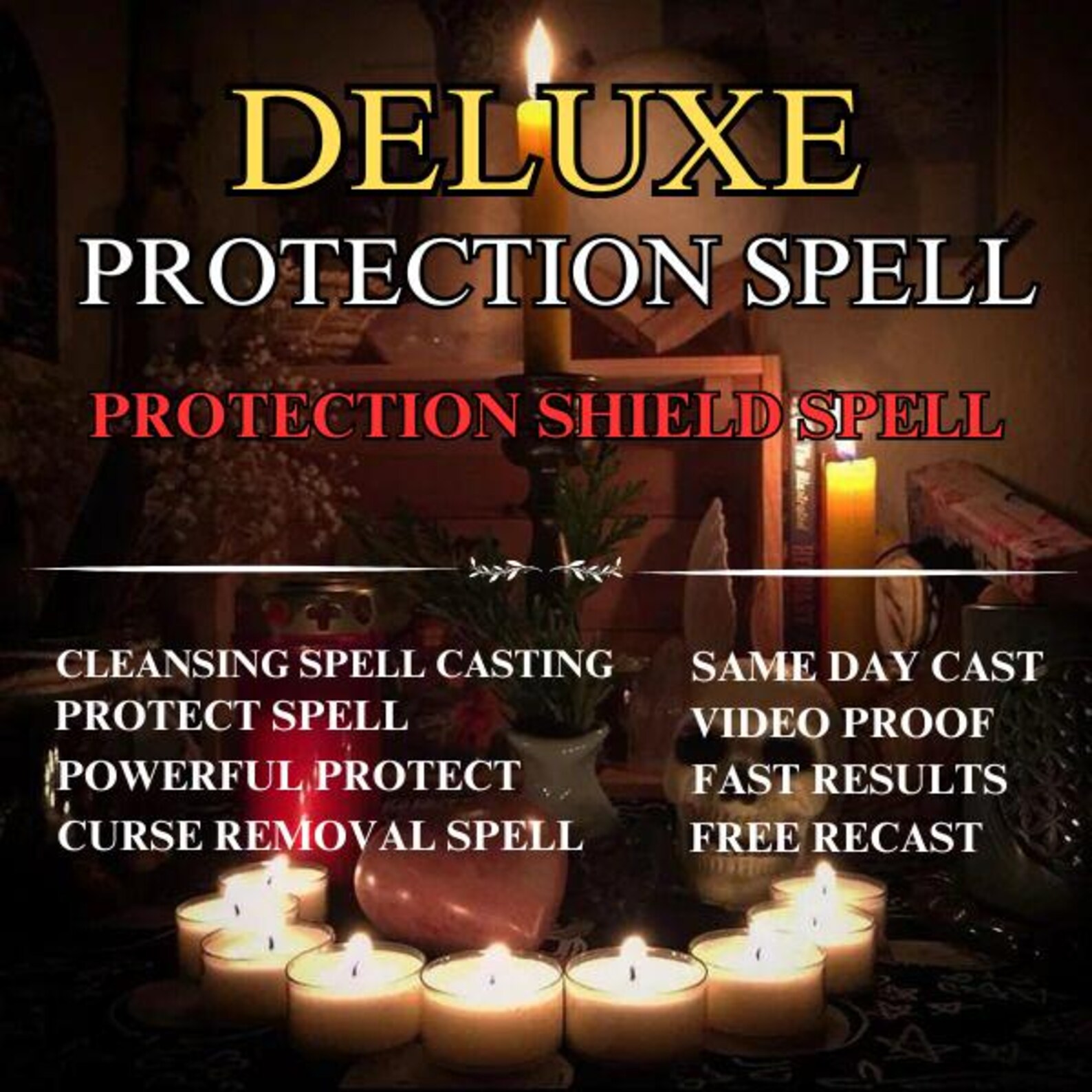 Ultimate CUSTOM VOODOO PROTECTION, Custom Voodoo, Dark Magic, Voodoo ...