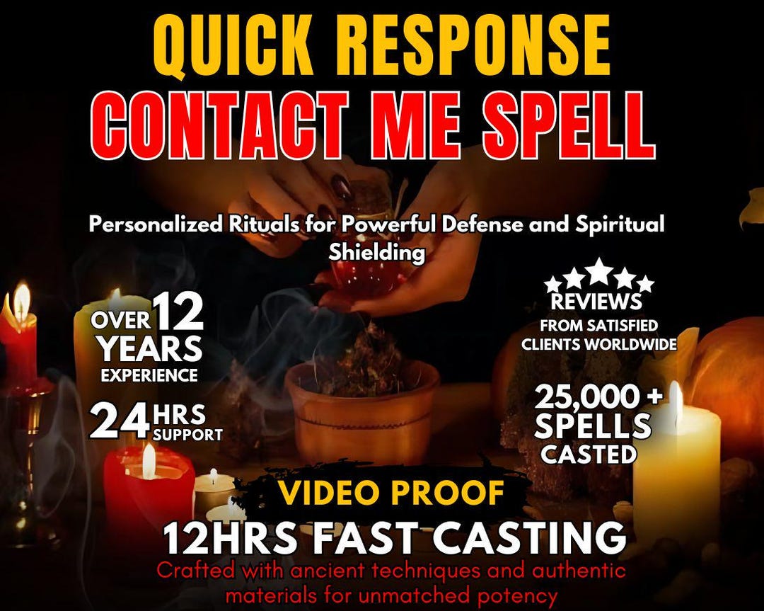 Quick RESPONSE CONTACT ME Spell | Fast Reply | Quick Connection ...