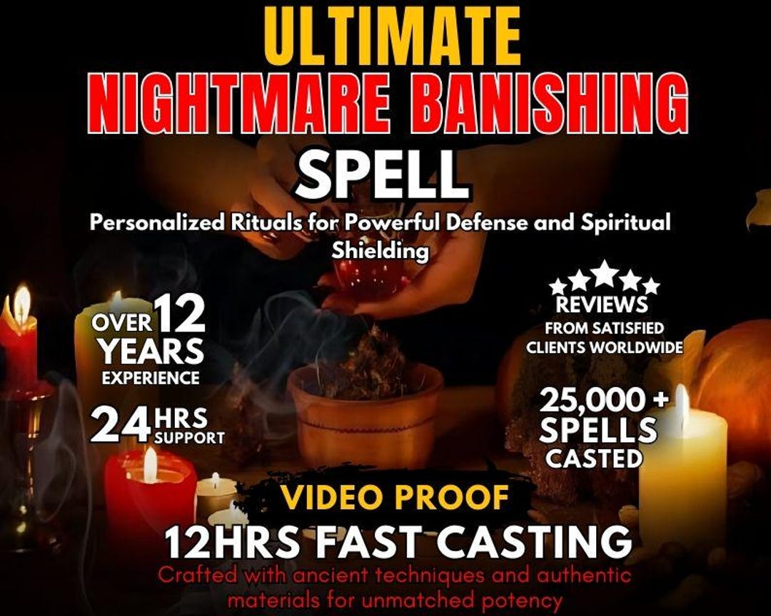 Ultimate NIGHTMARE BANISHING SPELL | Bad Dreams Clearing |sleep ...