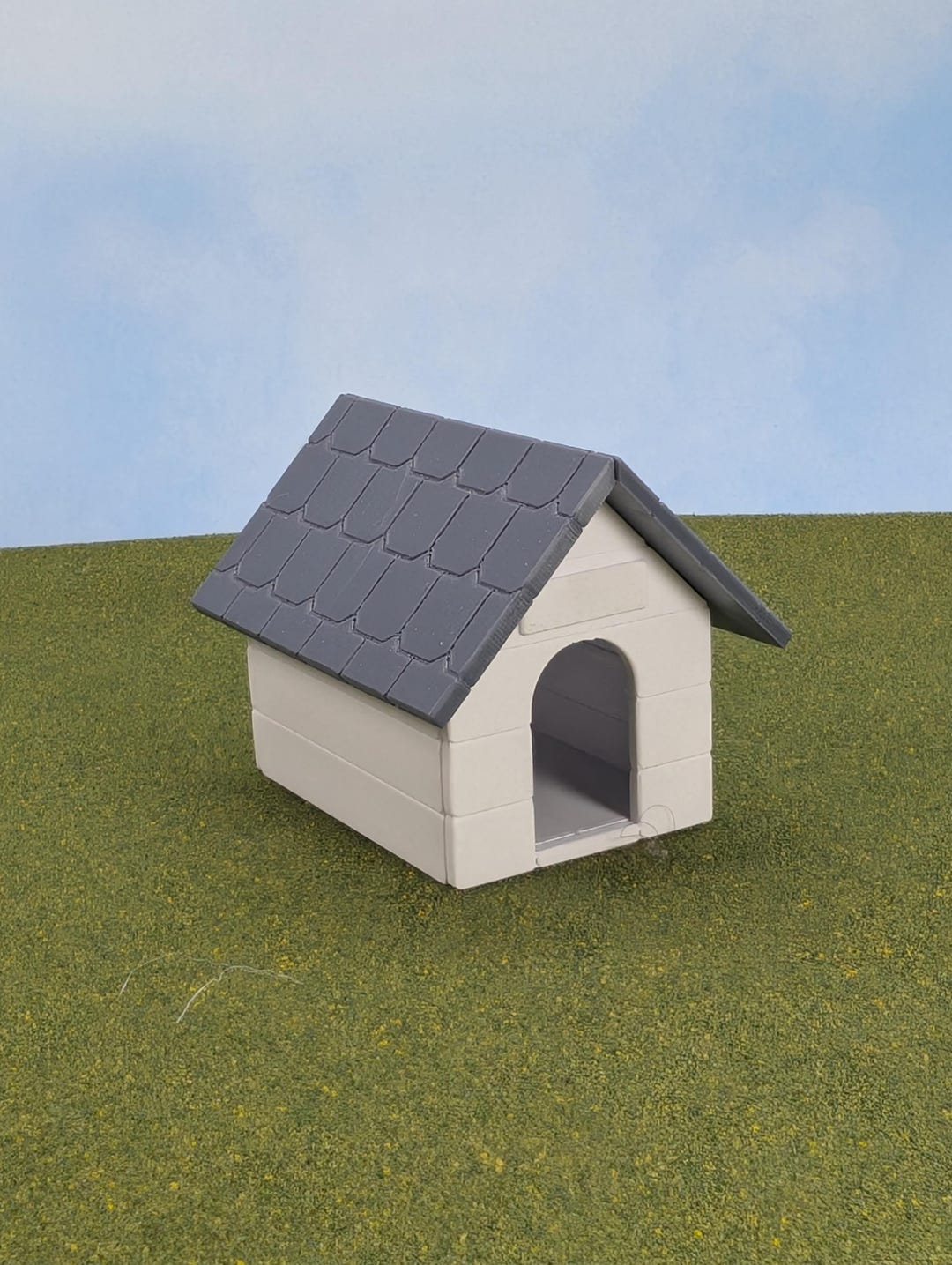 Mini Dog House, Optional Personalization 1:12 Scale - 2 5/8" Tall - Etsy