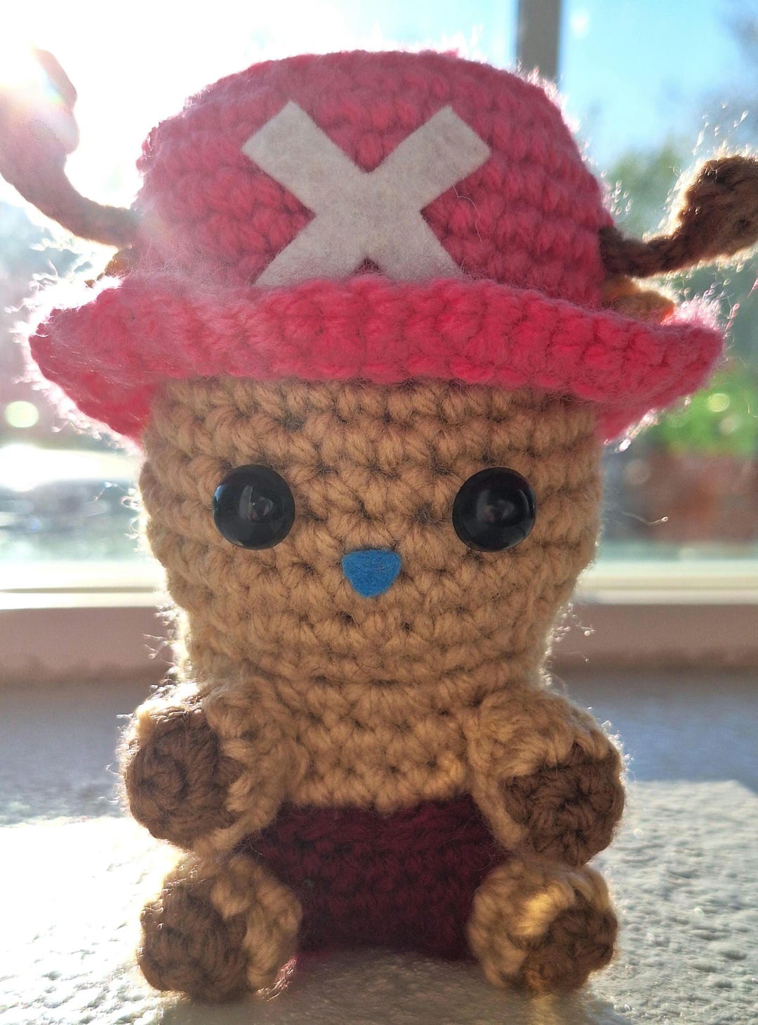 Chopper One Piece Crochet Doll Pattern Amigurumi Cute Anime Toy - Etsy