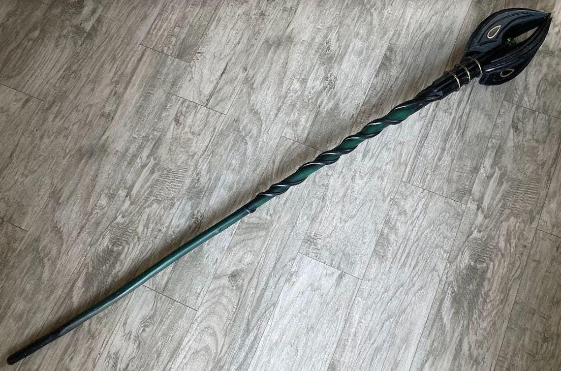 Dark Elf Cosplay Staff Dnd - Etsy