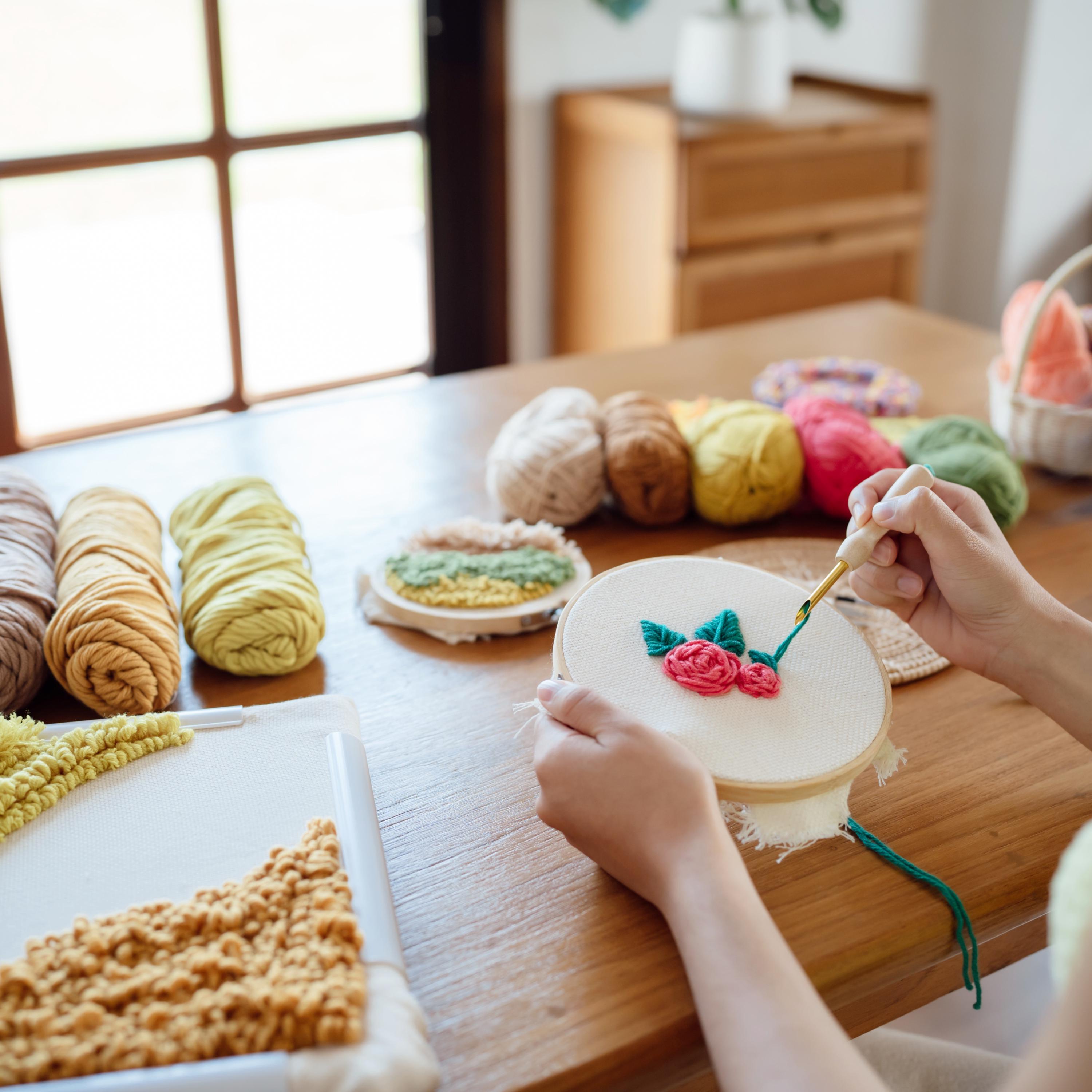 7 Ocean Creatures Punch Needling for Beginners Template, Punch Kit ...