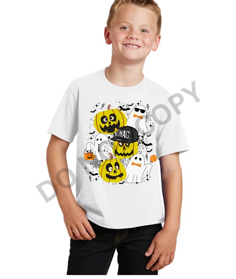 Boy SWAG Ghost PNG - Etsy