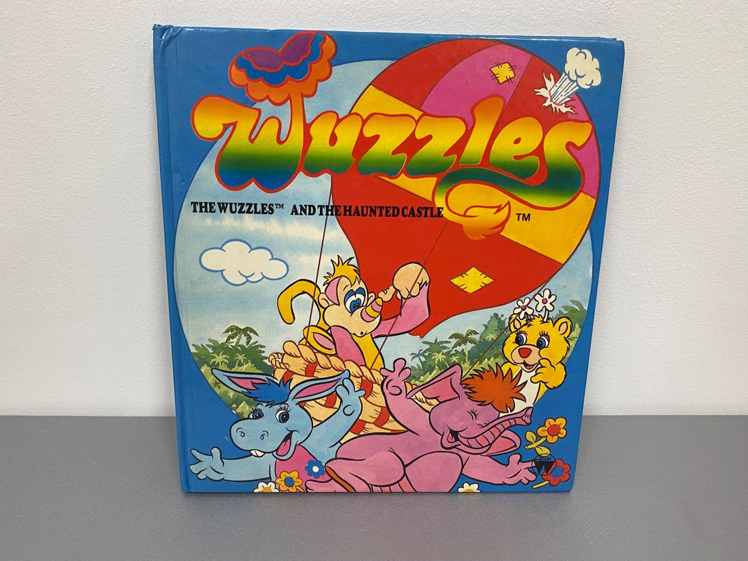 The Wuzzles and the Haunted Castle Vintage 1986 Hardback Book Hasbro ...