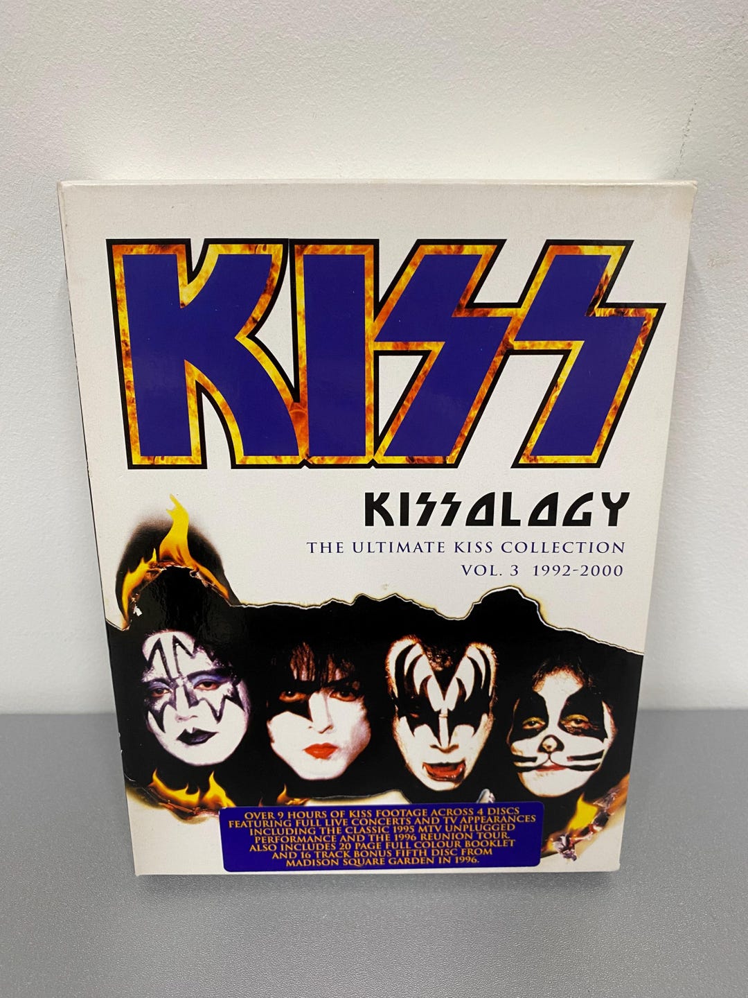 KISS DVD Ultimate Collection Vol 3 Kissology 1992-2000 4 Disc Box Set ...