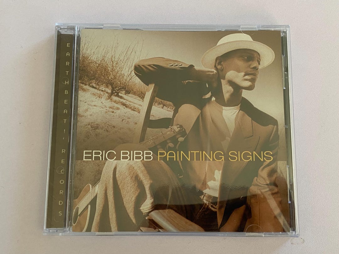 Eric Bibb Painting Signs 2001 CD Contemporary Blues Easy Listening New ...
