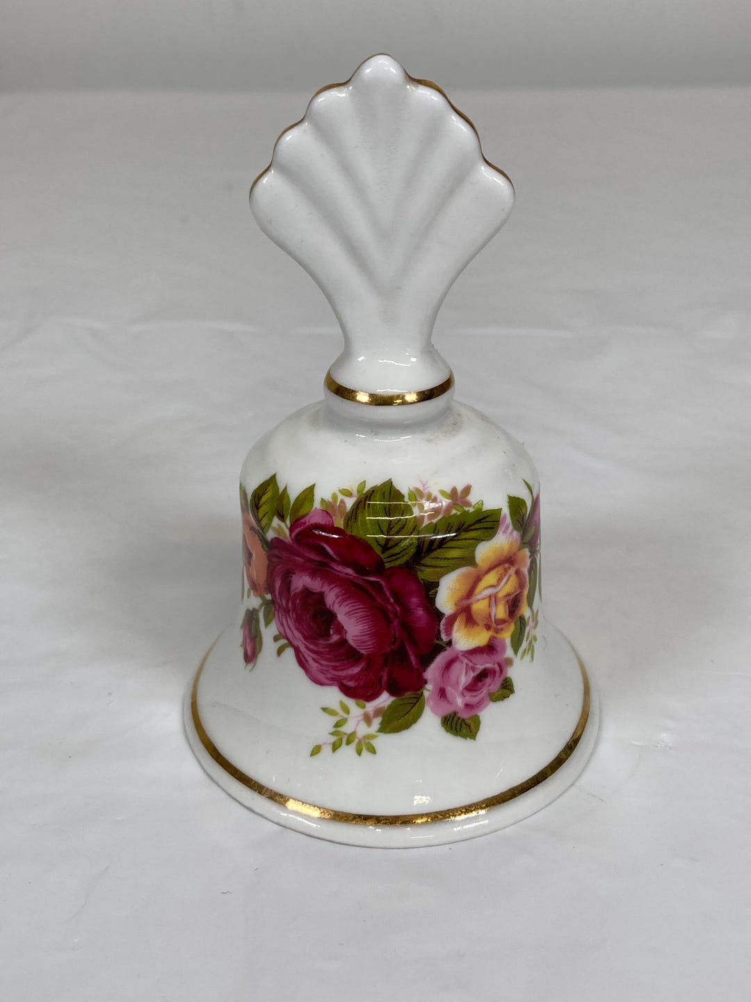 Fenton China Company Bone China Floral Bell - Etsy
