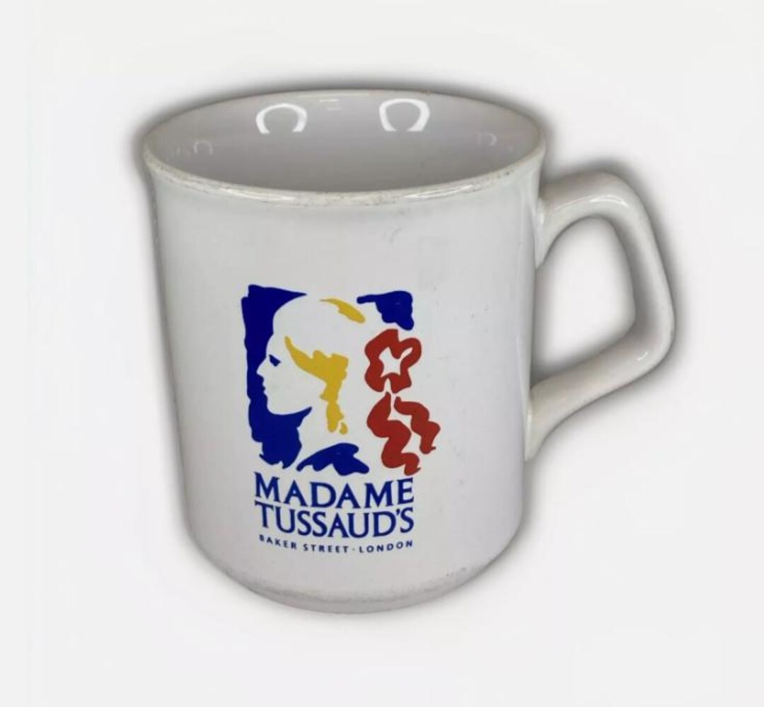 Madame Tussauds Baker Street London Mug Vintage Tams Cup White Rare ...