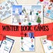 Printable Winter Activity Bundle for Kids | Educational Worksheets for ...