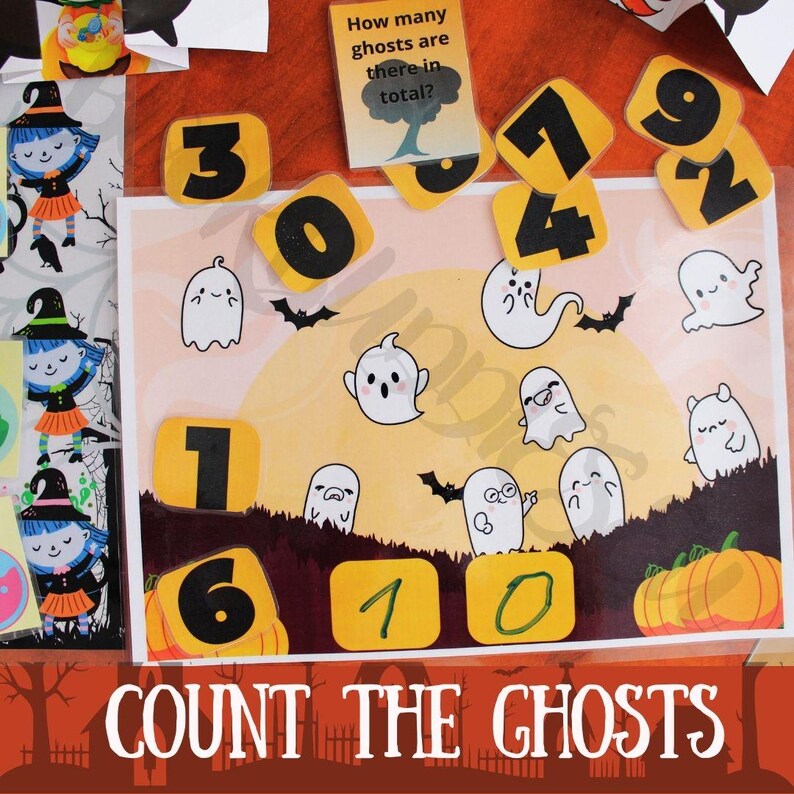 Halloween Printable Activities for Kids | Preschool Flashcards & Games ...