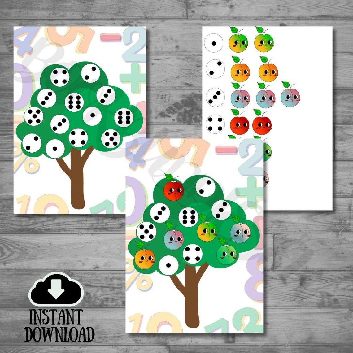 Count to 10 Flashcards | Montessori-inspired Printable Numbers for Kids ...