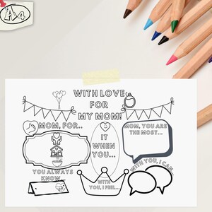 All About Mom and Dad Printable Poster Set | Mother's Day and Father's ...