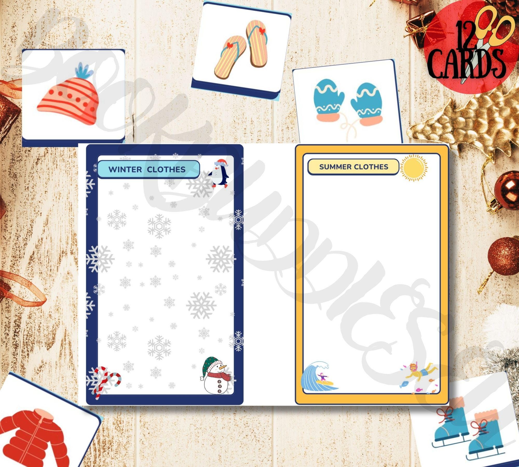 Printable Winter Activity Bundle for Kids | Educational Worksheets for ...