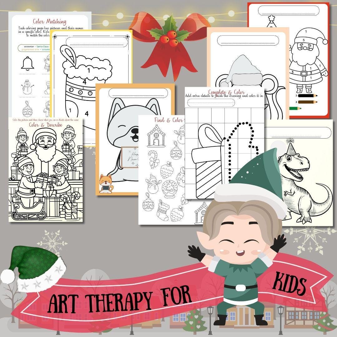 Art Therapy for Kids | Creative Coloring and Skill-building Activity ...