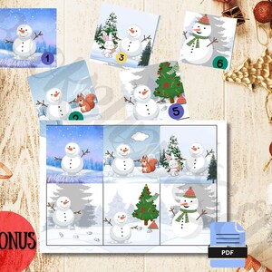 Printable Winter Activity Bundle for Kids | Educational Worksheets for ...