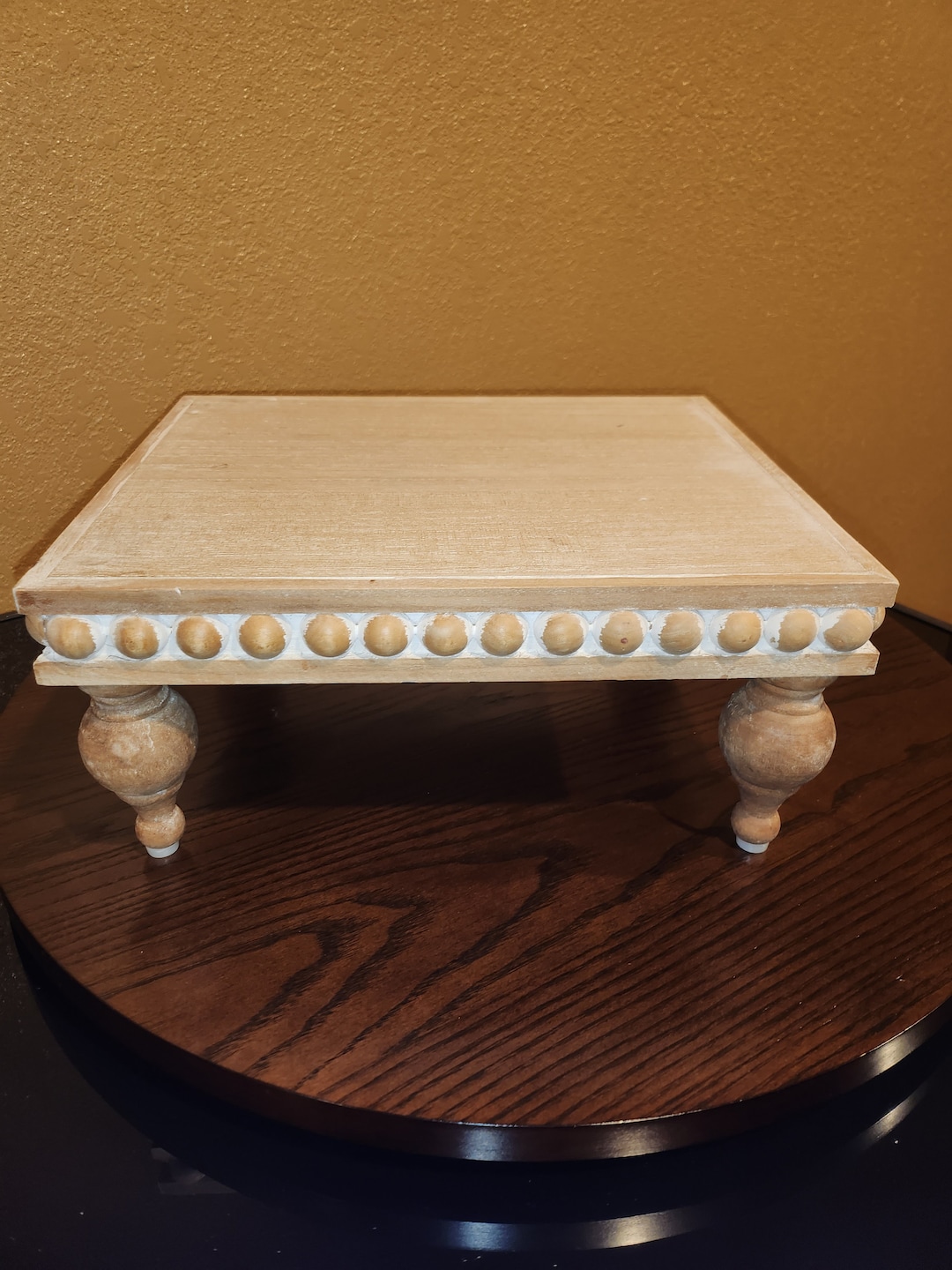 Rustic Wood Square Riser - Etsy