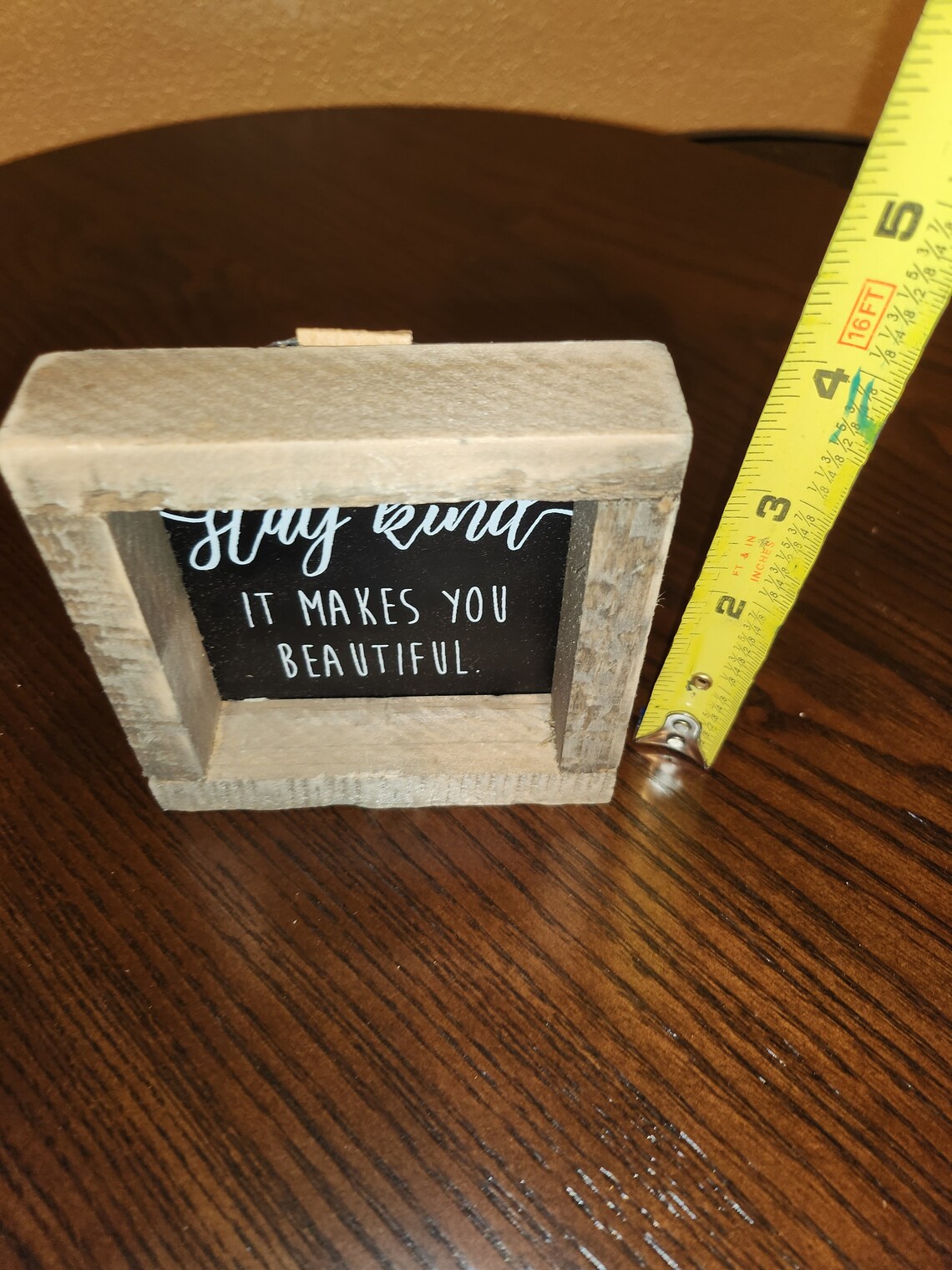 Stay Kind Beautiful Framed Sign - Etsy