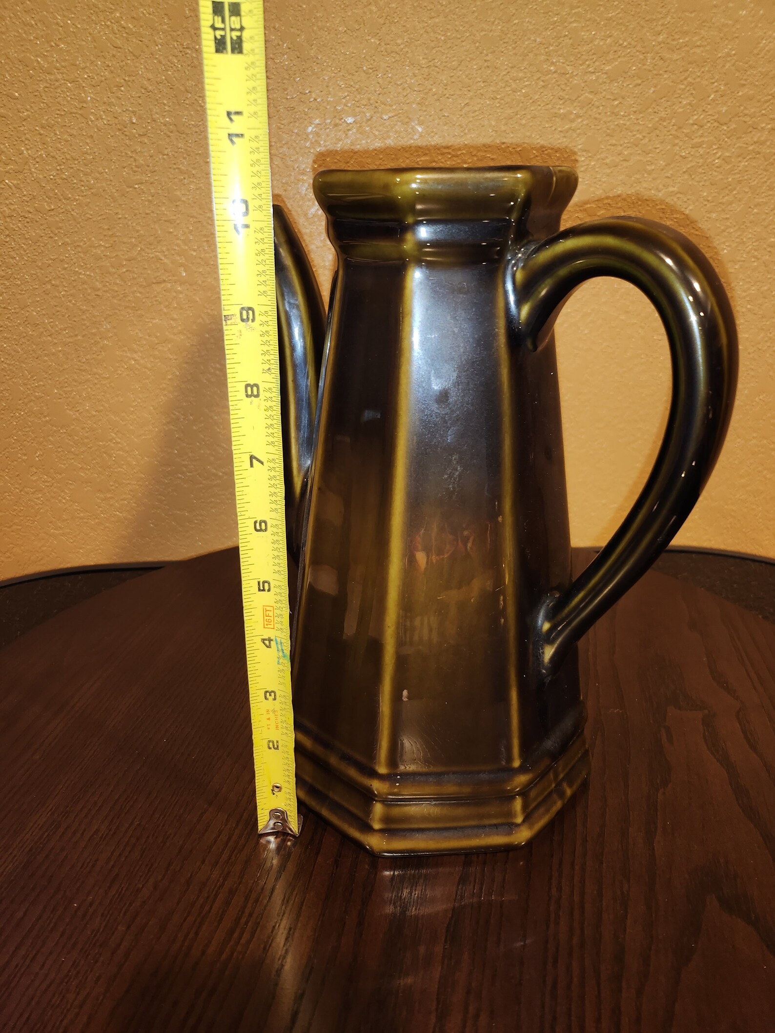 Bronze Pitcher Vase - Etsy