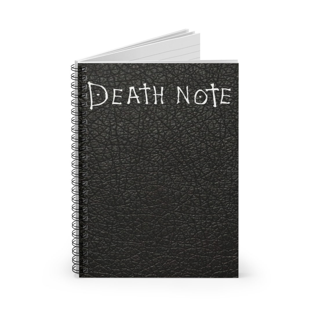 Death Note Notebook - Etsy Australia