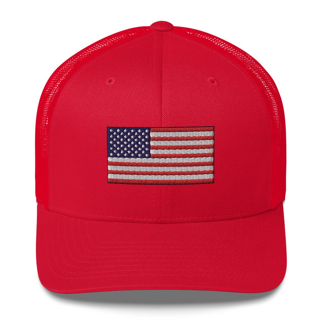 American Flag Hat 4th of July Hat Patriotic Hat USA Cap Military ...