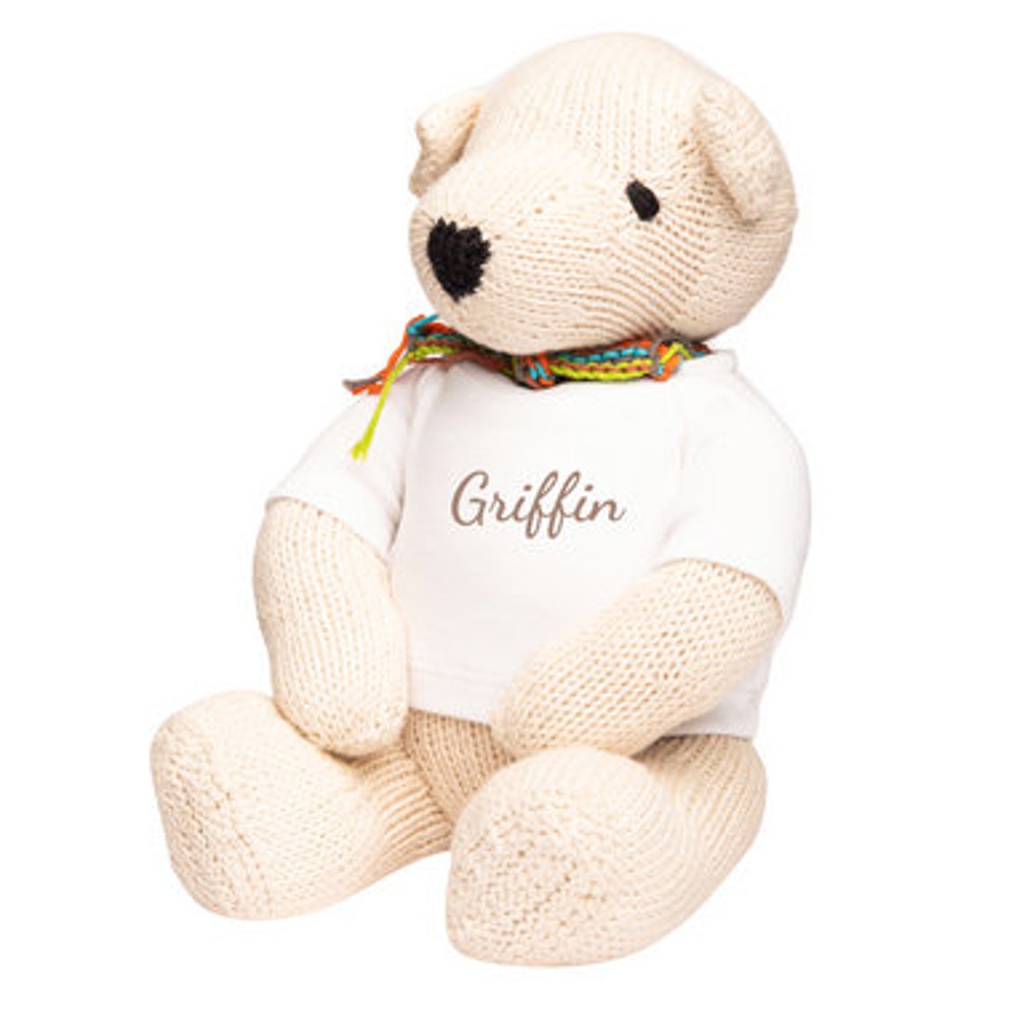Organic Teddy Bear - Personalized With Name - Embroidery - Etsy