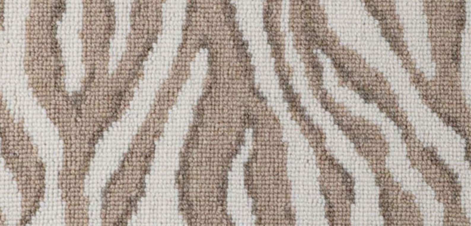 Custom Wool Area Rug, "spots" or "stripes," Animal Print Serged Area ...