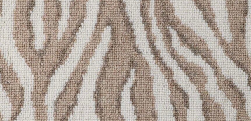 Custom Wool Area Rug, "spots" or "stripes," Animal Print Serged Area ...