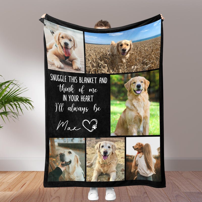 Pet Loss Fleece Blankets - Etsy