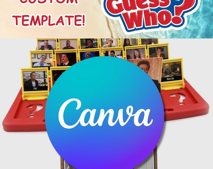 Guess Who 2.0 editable personalizado - ¿Adivina quién imprimible ...