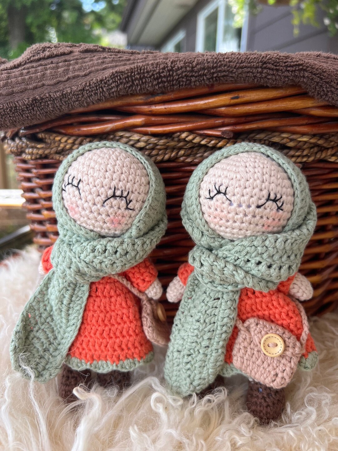 Crochet Hijab Doll Amigurumi Palestine Toy Muslim Gift Islamic Plush ...