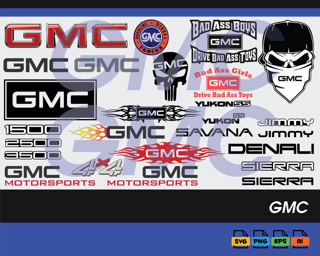 GMC SVG and PNG Files High Resolution Images - Etsy Australia