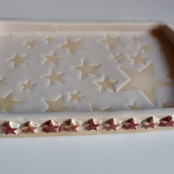 Ceramic Stars Tray - Etsy