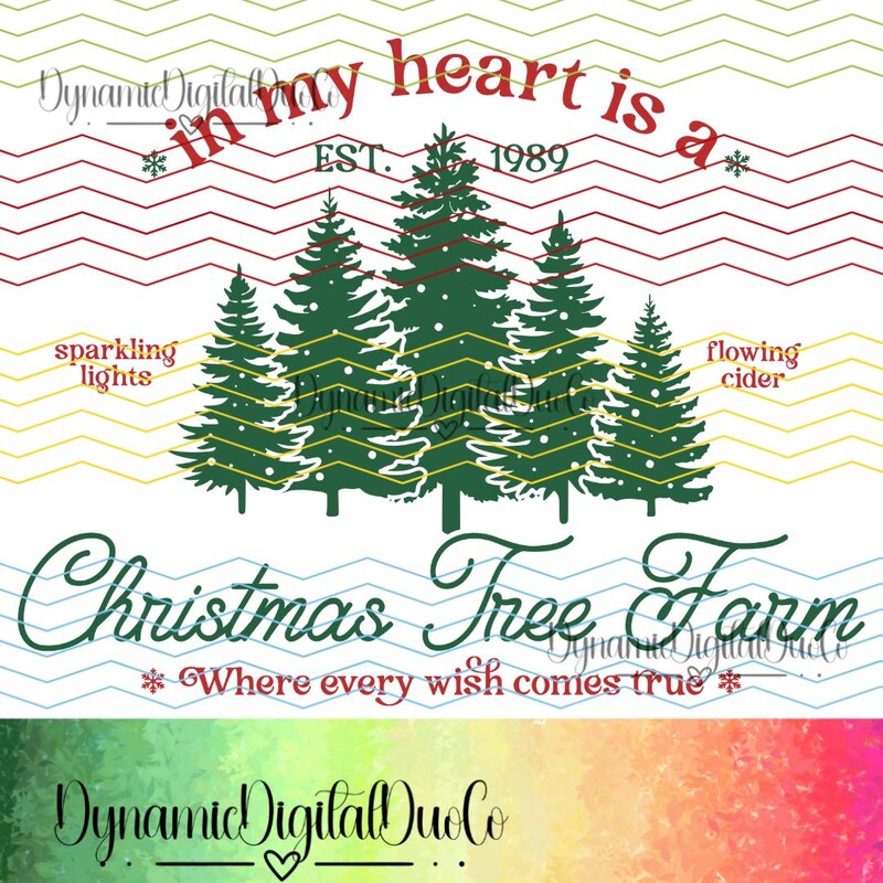 Christmas Tree Farm Svg - Etsy