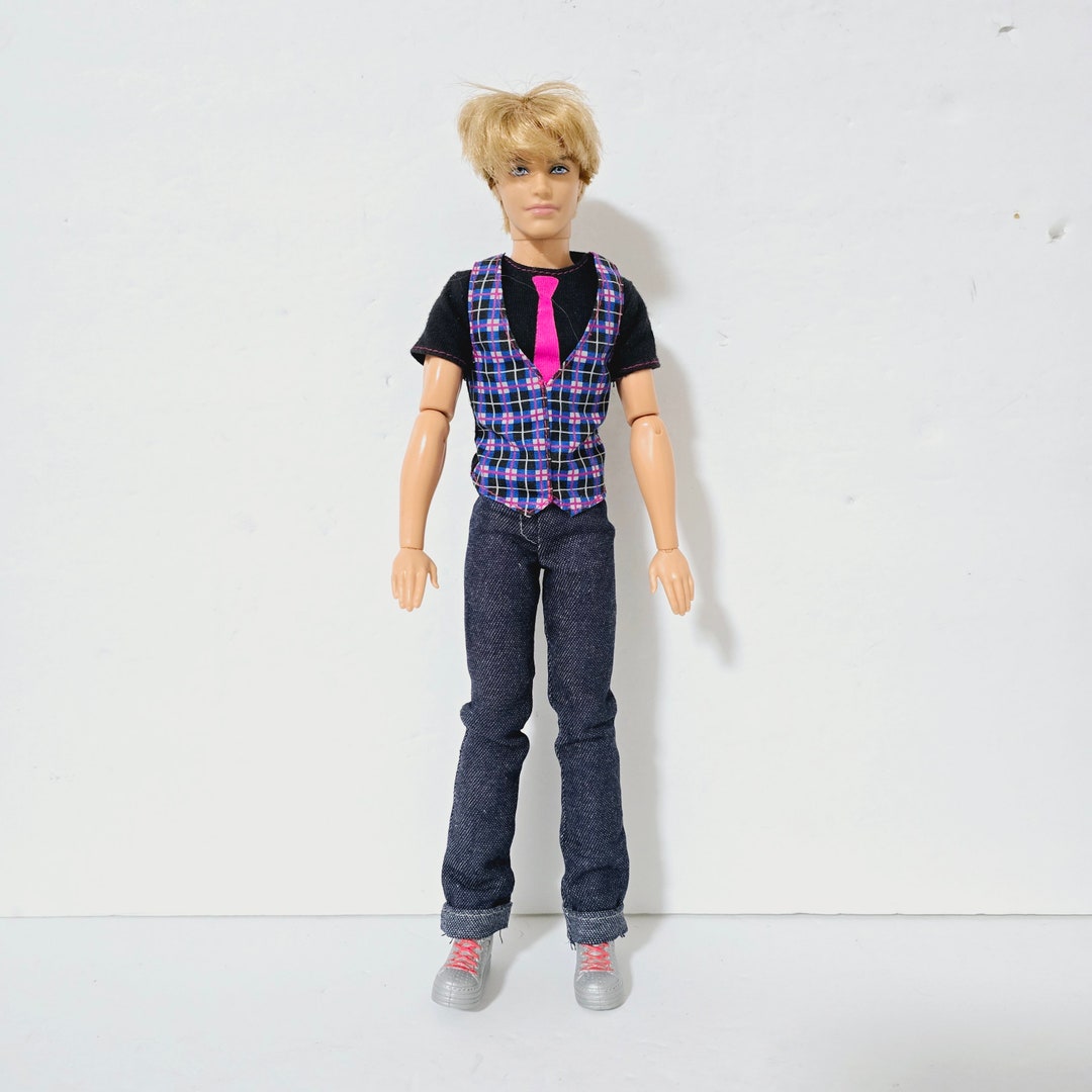 Barbie Fashionistas Ken Clutch Doll Wave 2 - Etsy