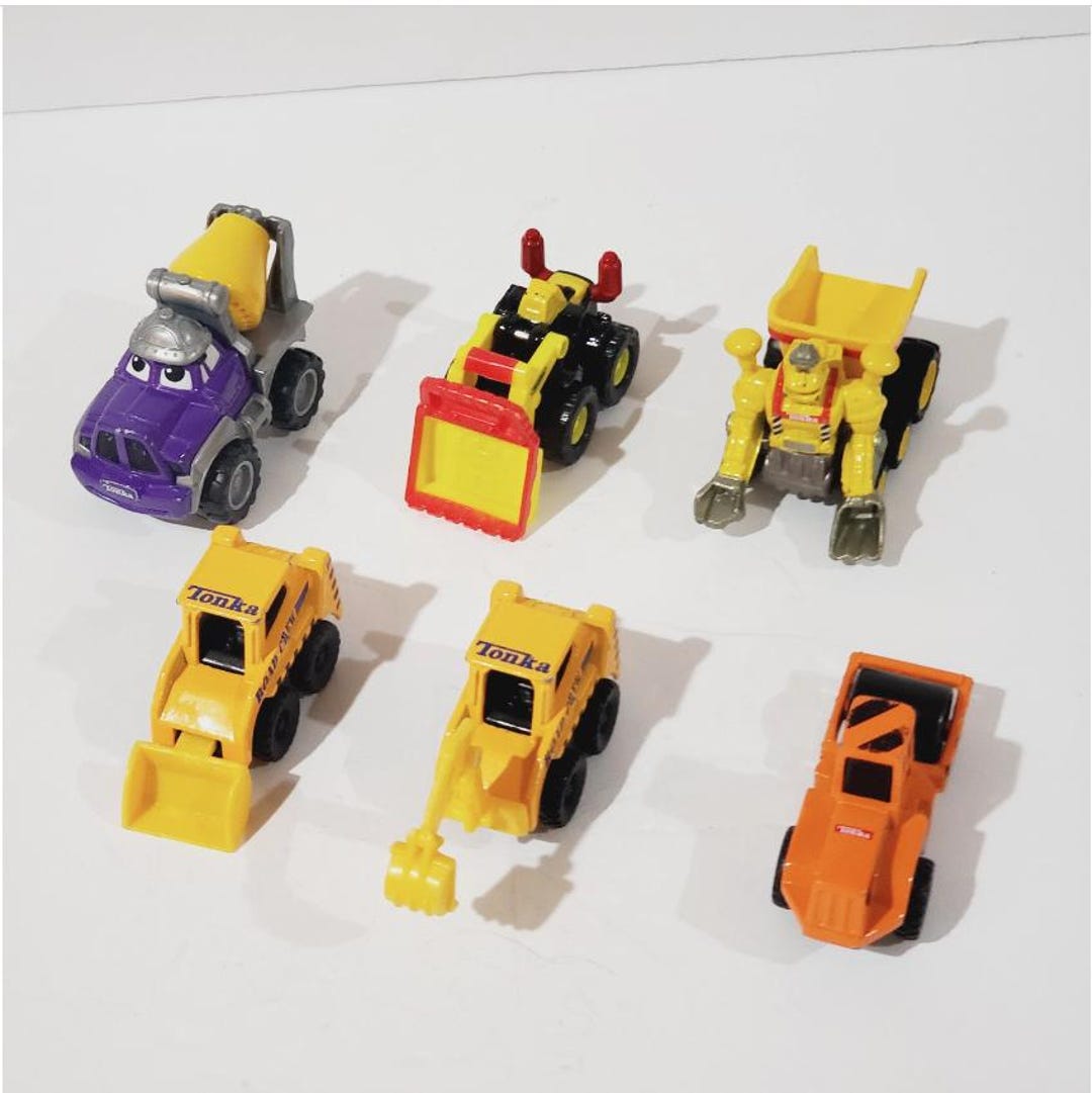 Maisto Tonka Hasbro Dump Truck, Pavement Roller, 2005 Road Crew Mini ...