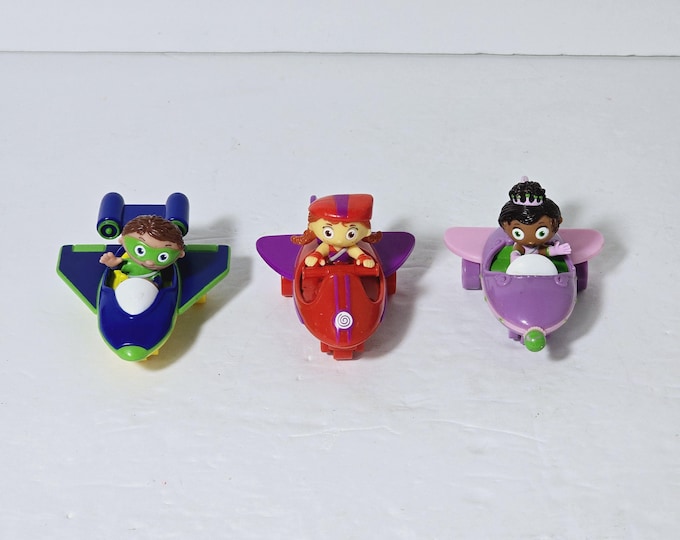 PBS Super Why Flyers Vehicle Princess Presto Pea Spelling, Wonder Red ...