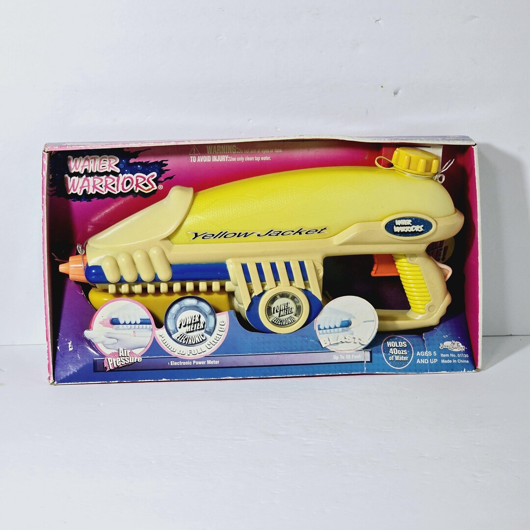 New Vintage Buzz Bee Water Warrior Yellow Jacket Water Gun - Etsy