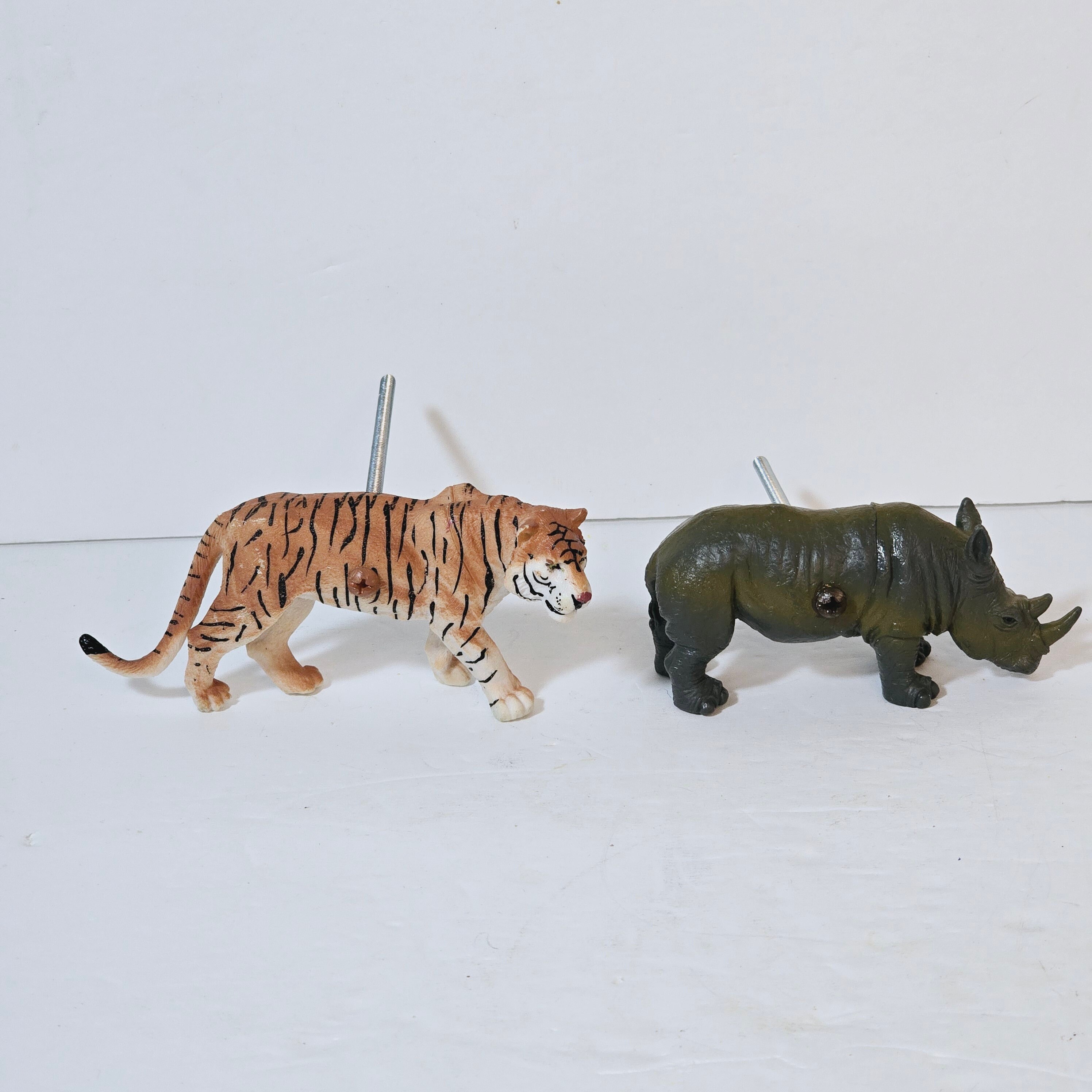 Complete Set of Drawer Knobs Drawer Pulls Jungle Safari Animals Theme ...