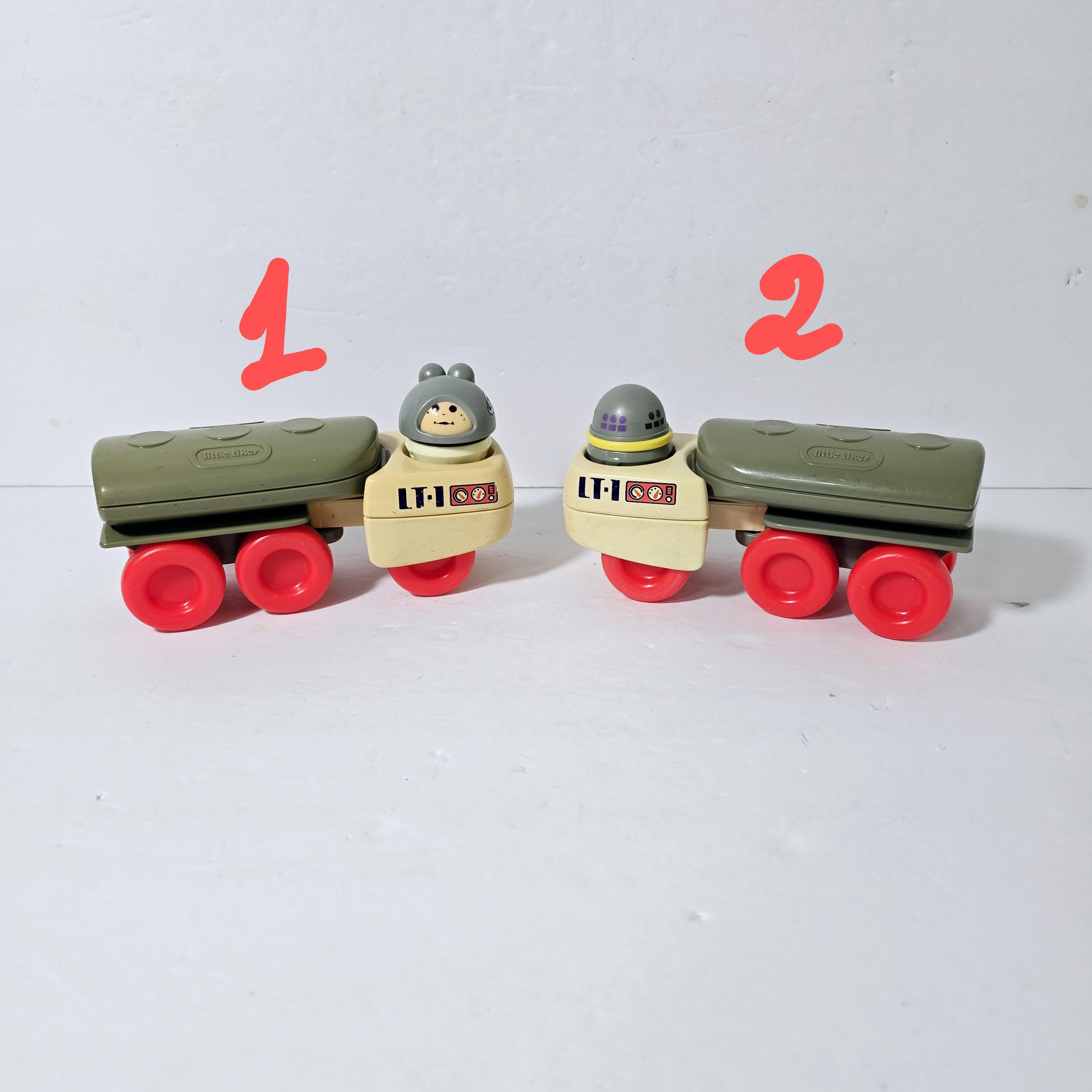 Little Tikes Vehicle Wee Waffle Blocks Space Astronaut Vintage You ...