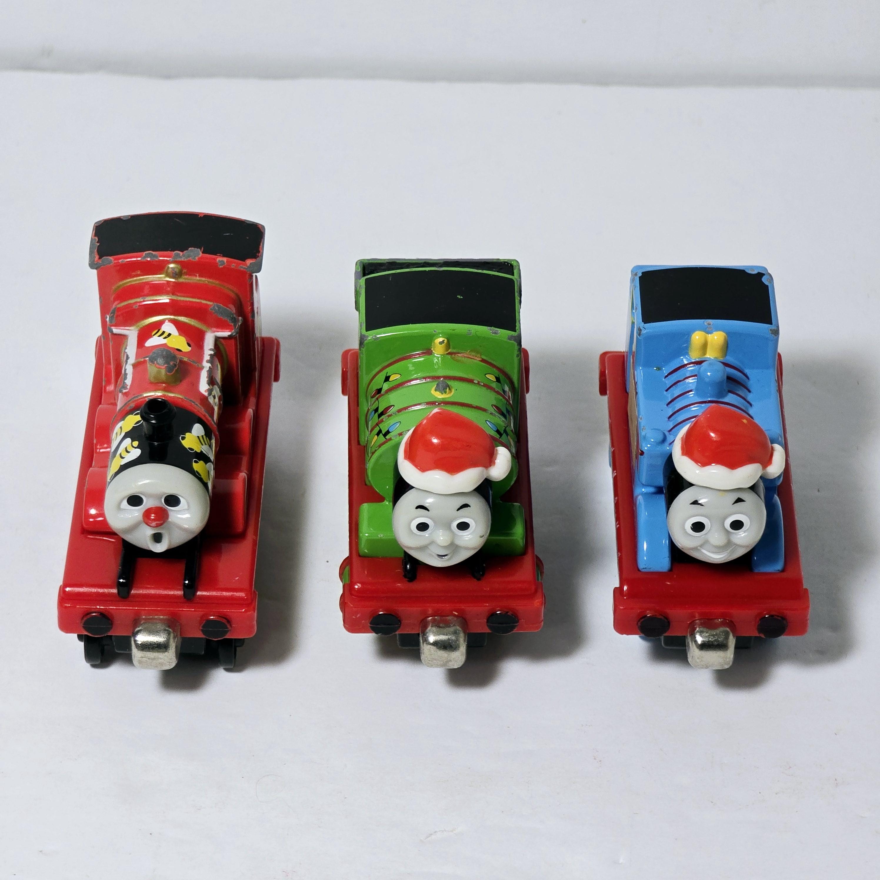 Thomas the Train 'JAMES', Snow Covered Holiday Percy or Thomas Diecast ...