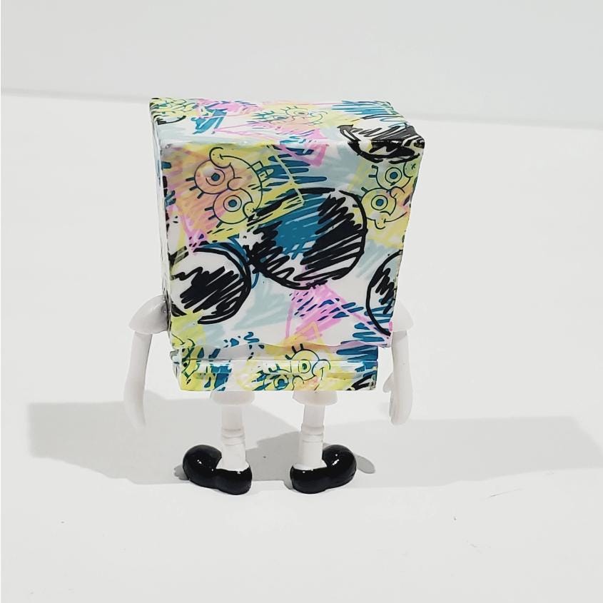2011 Viacom Spongebob Mini Toy Multi Color Version - Etsy