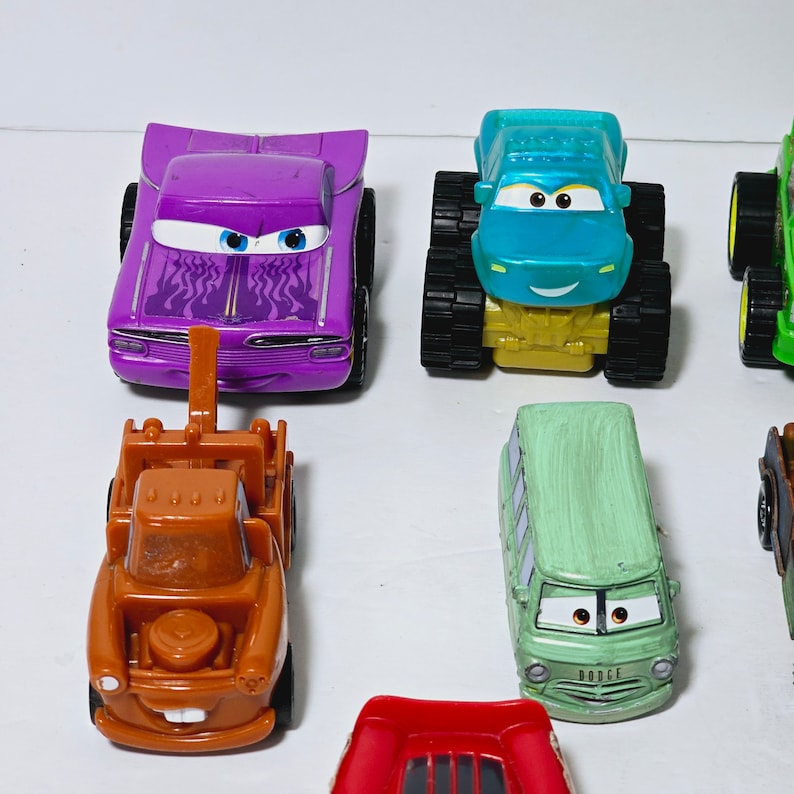 Disney Pixar Cars Mini Diecast & Plastic 1:55 Assortments Mattel Lot of ...