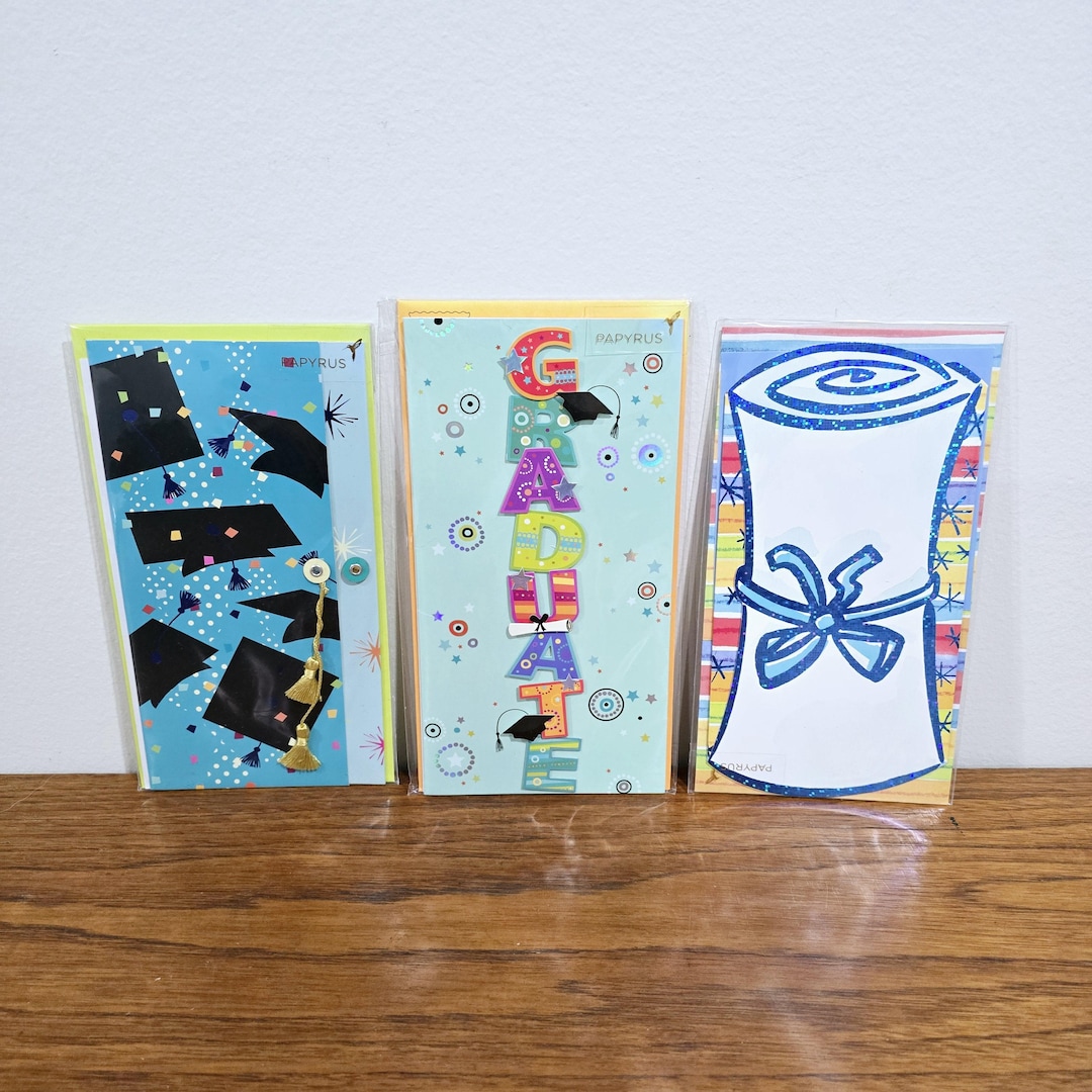 Papyrus Graduation Congratulations Greeting Cards You Choose - Etsy
