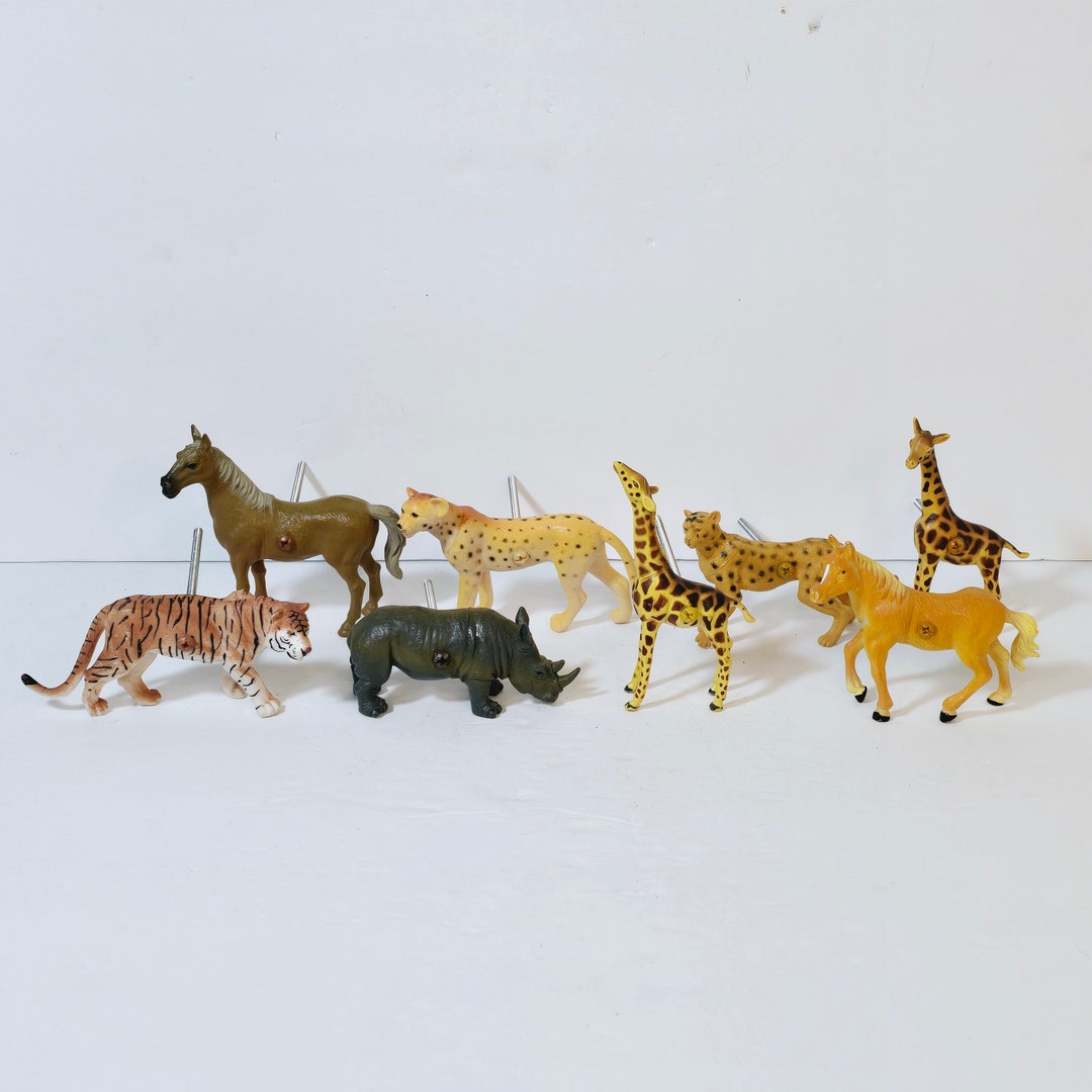 Complete Set of Drawer Knobs Drawer Pulls Jungle Safari Animals Theme ...