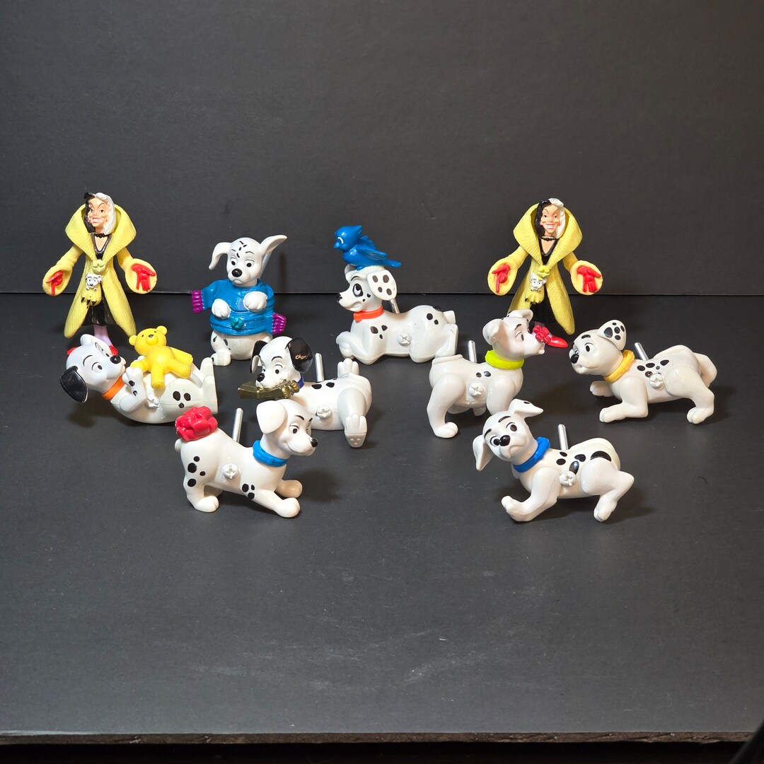 101 Dalmatians Drawer Knobs Complete Set of 10 - Etsy