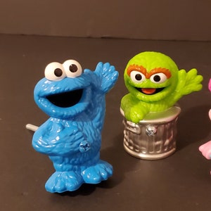 Sesame Street Drawer Door Pulls Knobs Set of 6 - Etsy