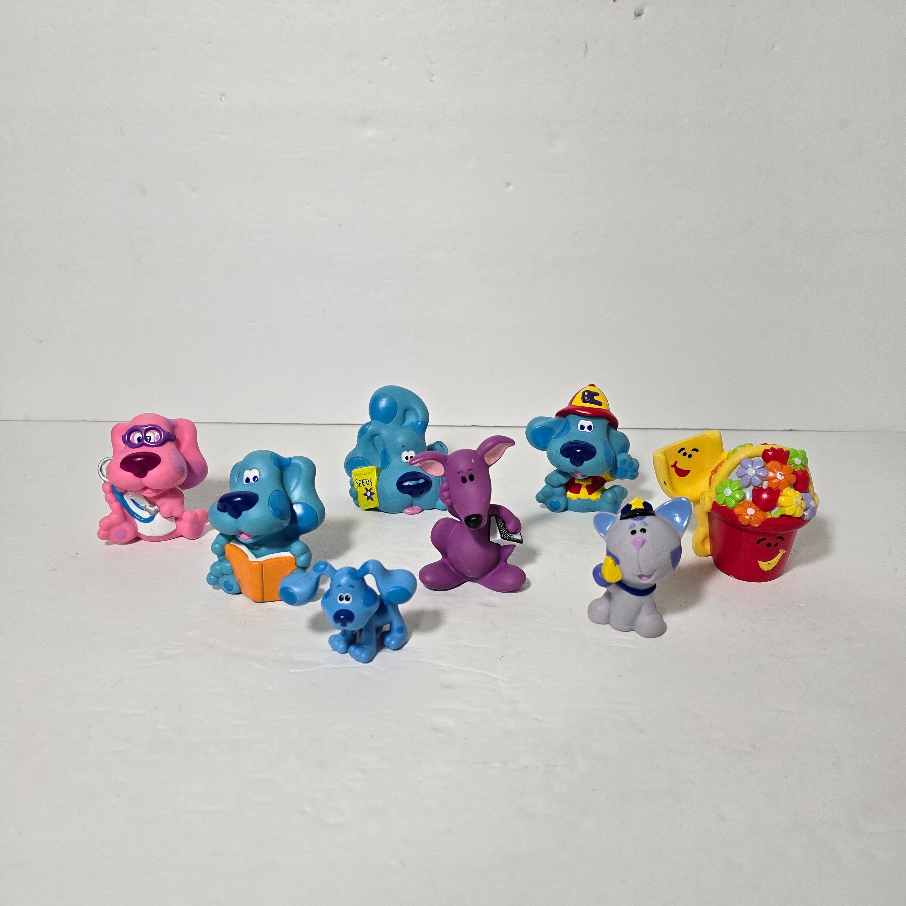 Vintage 2000 Mattel Blues Clues Figures Lot of 8 - Etsy